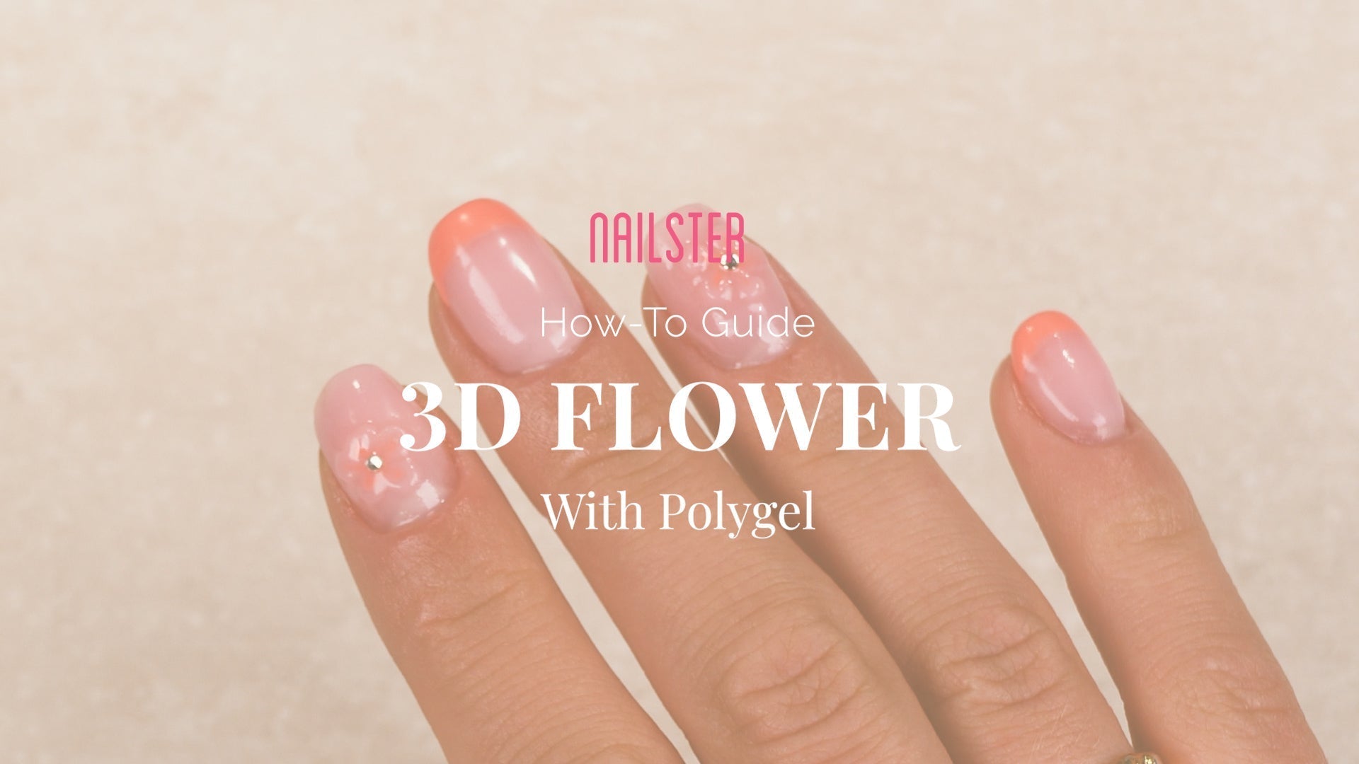 3D Flower with Polygel